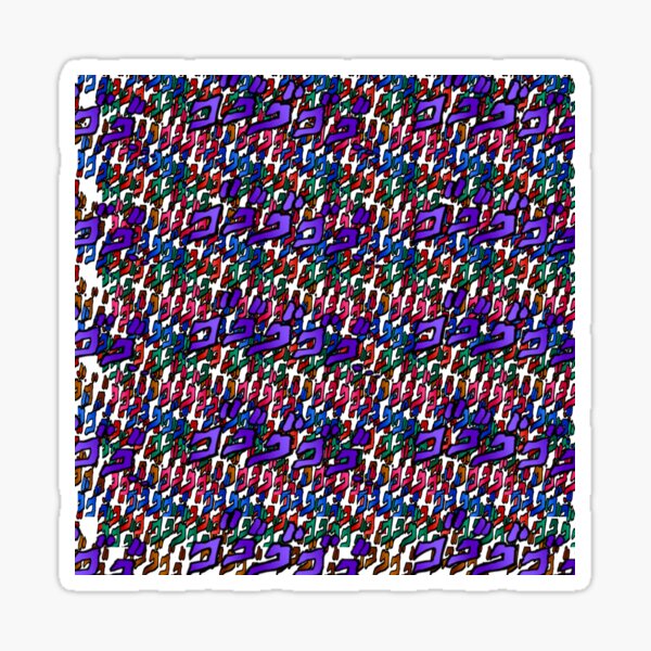 Jojo Menacing Stickers | Redbubble