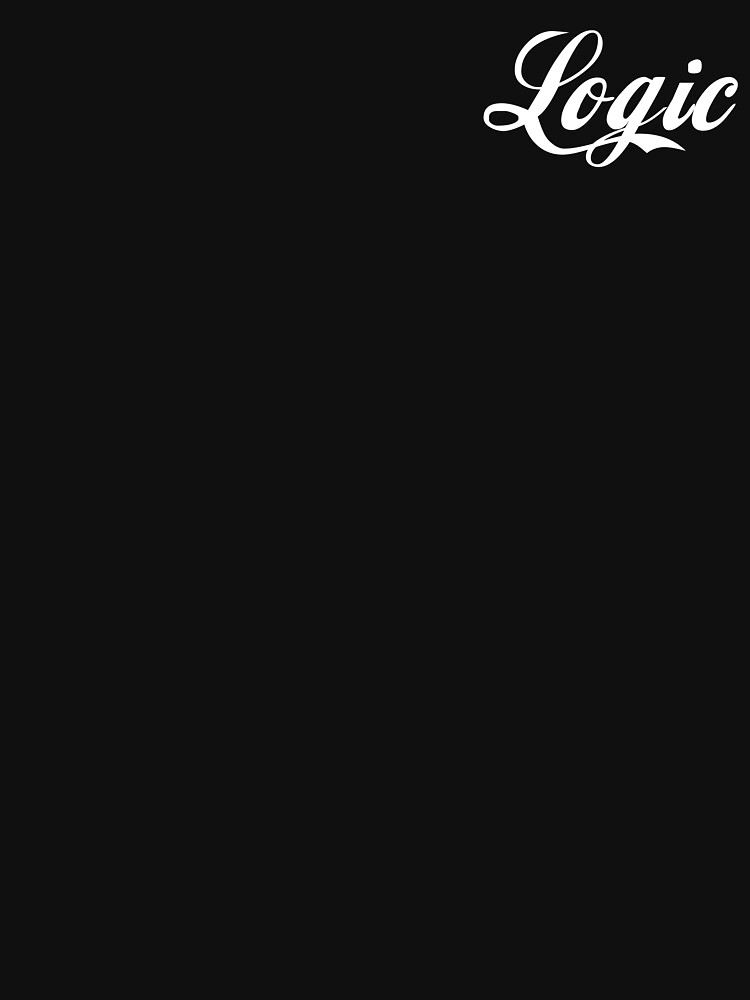 "Logic Logo" T-shirt for Sale by irvinalcira | Redbubble | logic t ...