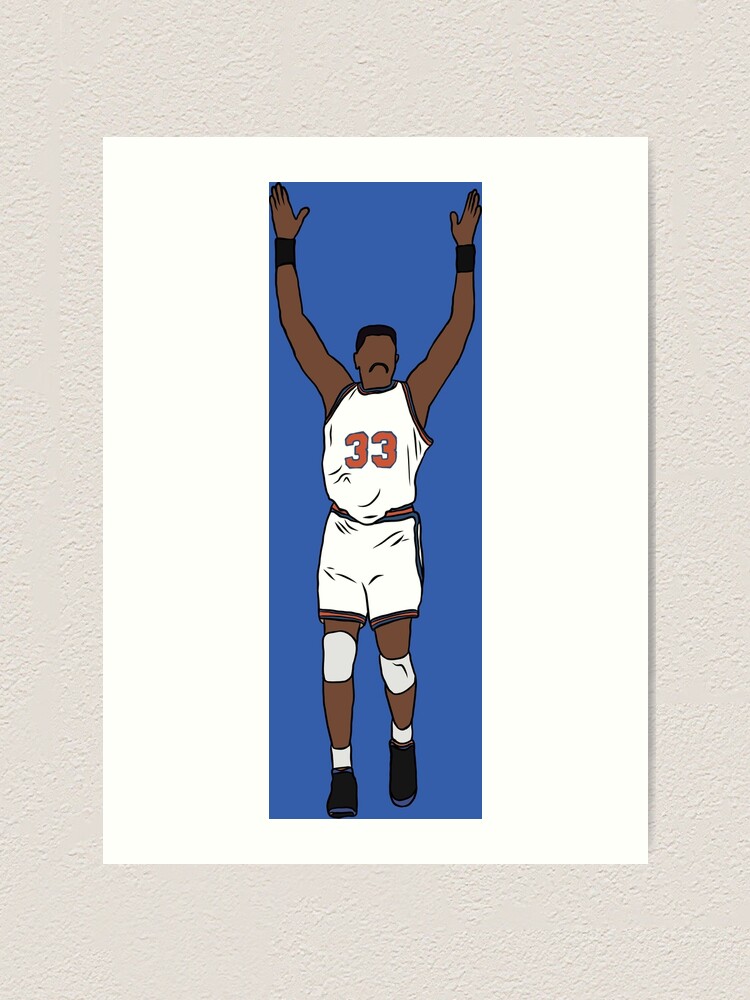 "Patrick Ewing Celebration" Art Print for Sale by RatTrapTees | Redbubble
