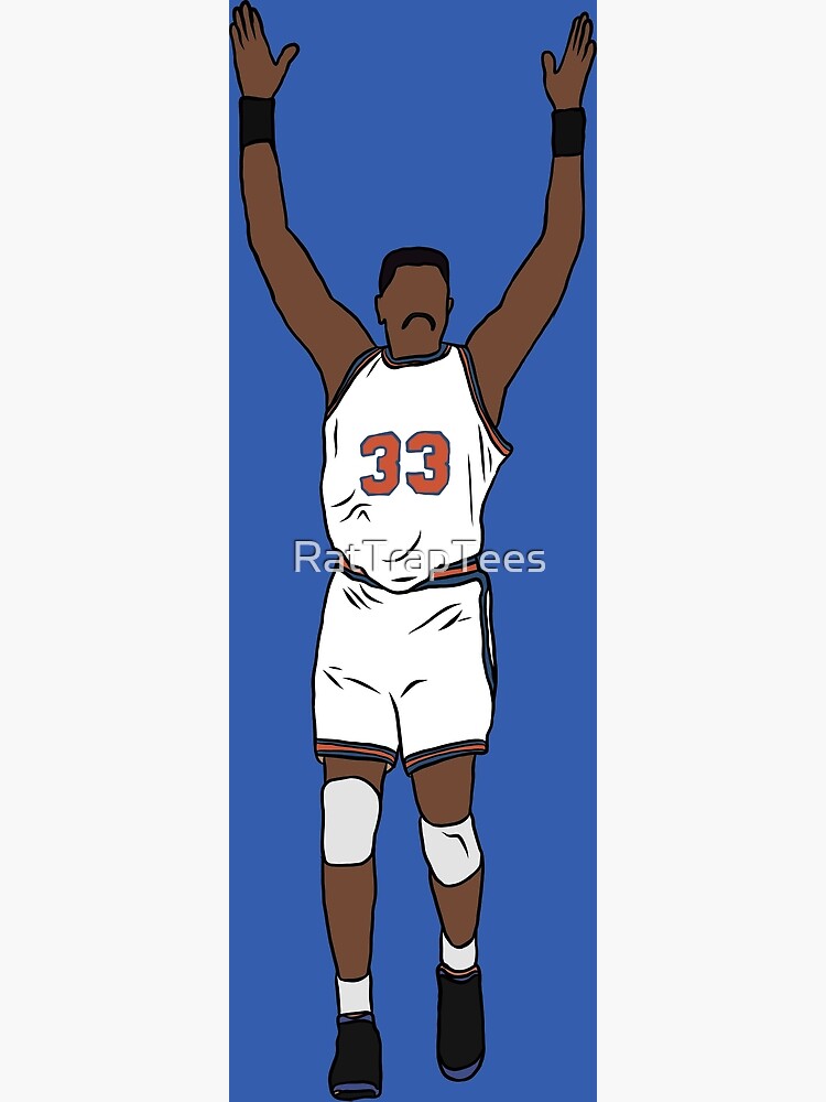 "Patrick Ewing Celebration" Art Print for Sale by RatTrapTees | Redbubble
