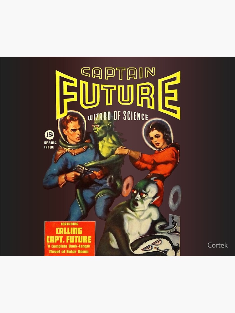 "Captain Future - Wizard of Science" Poster for Sale by Cortek | Redbubble