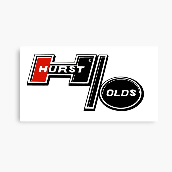 "Hurst Old Logo" Canvas Print by Retrostickersnz | Redbubble
