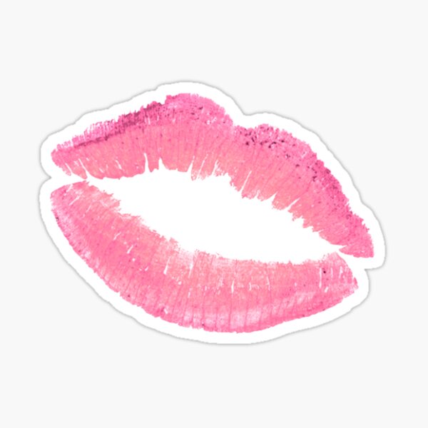 "lipstick" Sticker for Sale by dog8787 | Redbubble