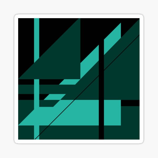 "Concrete abstract art " Sticker for Sale by hypnotzd | Redbubble