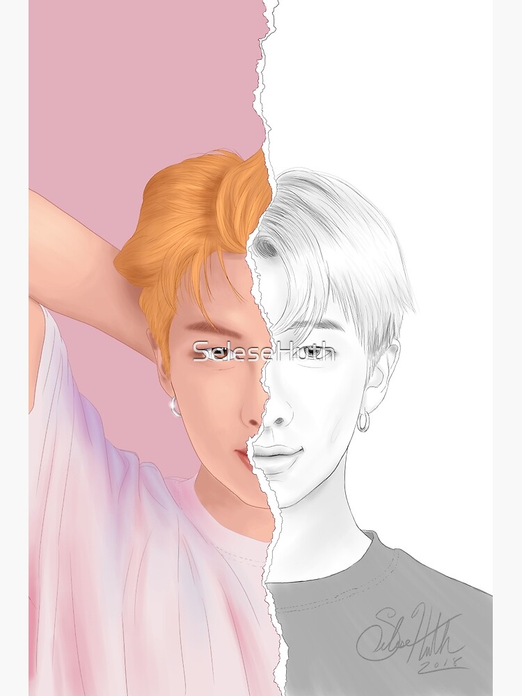 "BTS - RM - Love Yourself" Poster for Sale by SeleseHuth | Redbubble