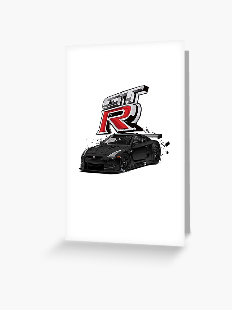 "GTR R35" Greeting Card for Sale by aimeyusoff | Redbubble