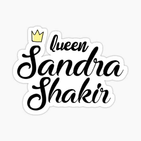 "Personalized name - Sandra bbg" Sticker for Sale by vickyn96 | Redbubble