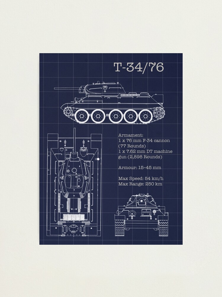 T 34 Blueprints