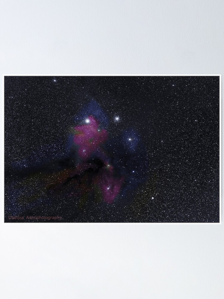 "Rho Ophiuchi Cloud Complex" Poster for Sale by Utahpia | Redbubble