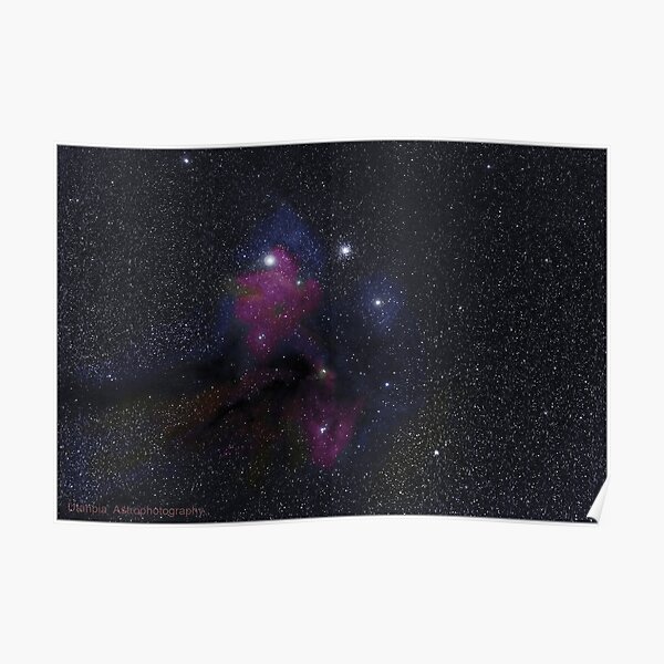 "Rho Ophiuchi Cloud Complex" Poster for Sale by Utahpia | Redbubble
