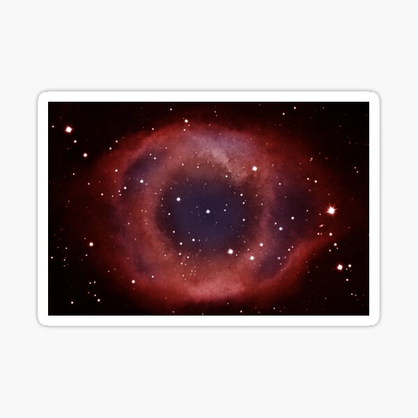 "NGC 7293 Helix Nebula" Sticker by Utahpia | Redbubble
