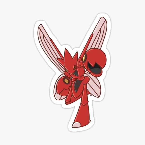 Scizor Stickers | Redbubble
