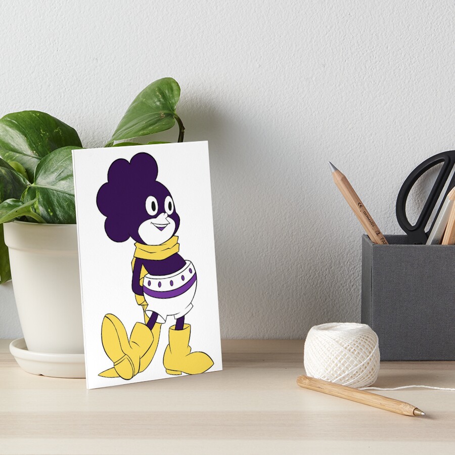 "Classic Mineta Mouse" Art Board Print by lowkei | Redbubble