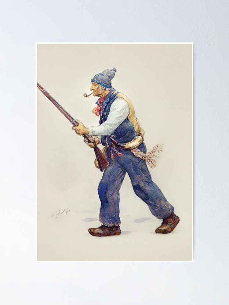 Poster « Le Patriote Henri Julien Québec Patriote Français Drapeau ...