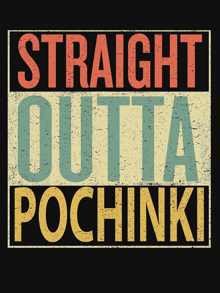 "Straight Outta Pochinki" T-shirt by sillerioustees | Redbubble