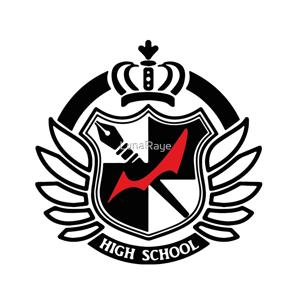 "Ultimate Hope's Peak Academy Logo" by LunaRaye | Redbubble