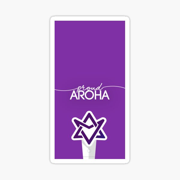 "ASTRO aroha lightstick" Sticker for Sale by afmmorales | Redbubble