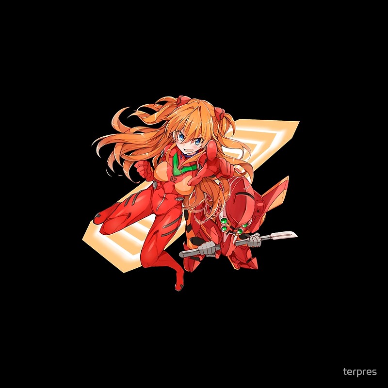 "Asuka Eva 02" by terpres | Redbubble