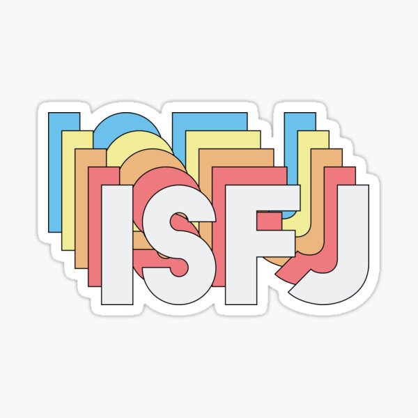 "ISFJ Personality Type" Sticker by Lightfield | Redbubble