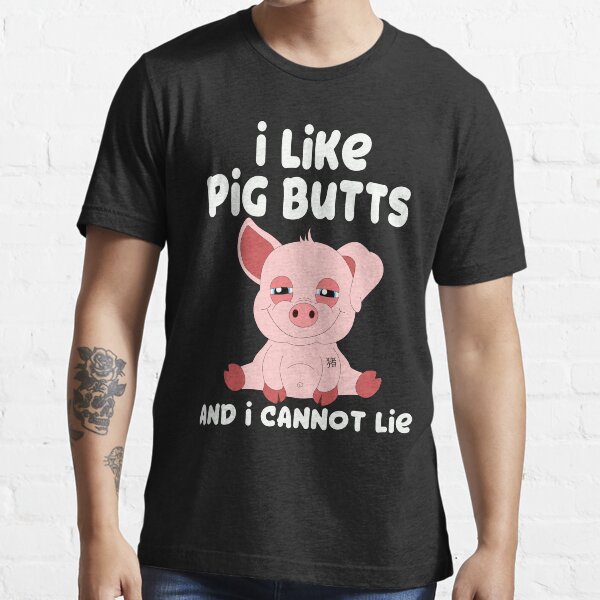 "Pig Butt BBQ Barbecue Pulled Pork" T-shirt by Basti09 | Redbubble