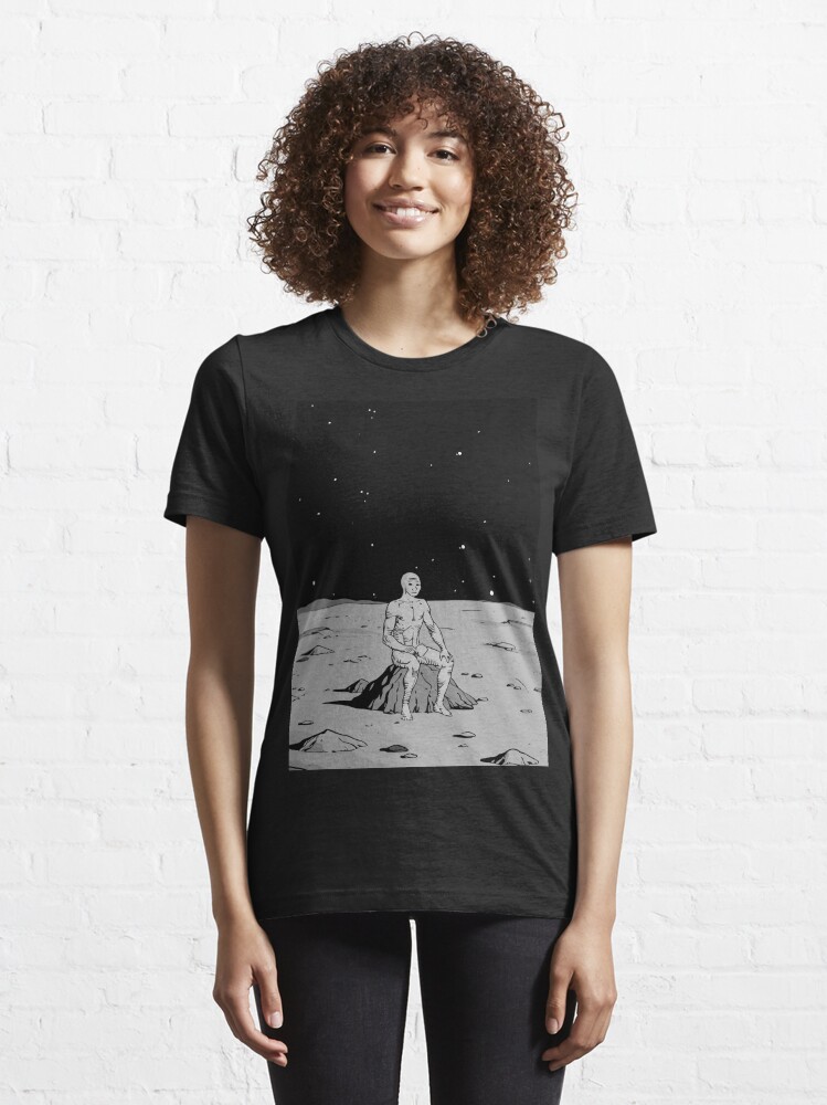 "Space Wojak (Greyscale)" T-shirt for Sale by LevonSan | Redbubble | wojak t-shirts - wojack t ...