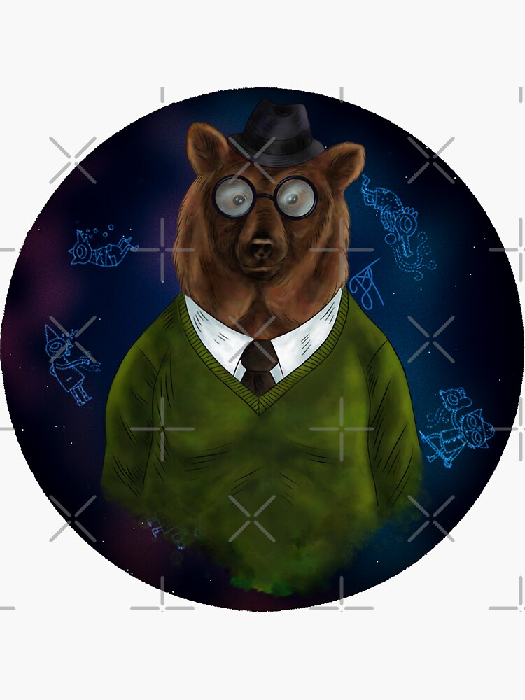 "Angus." Sticker for Sale by BrutalHatter | Redbubble