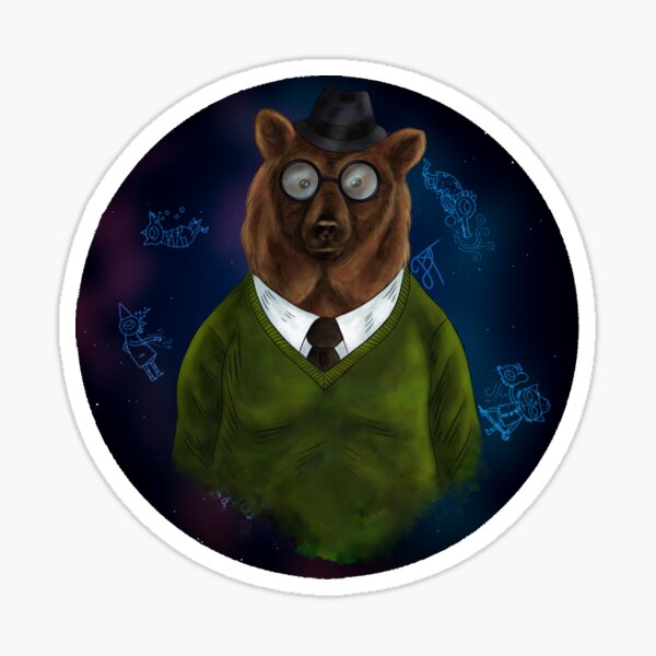 "Angus." Sticker for Sale by BrutalHatter | Redbubble