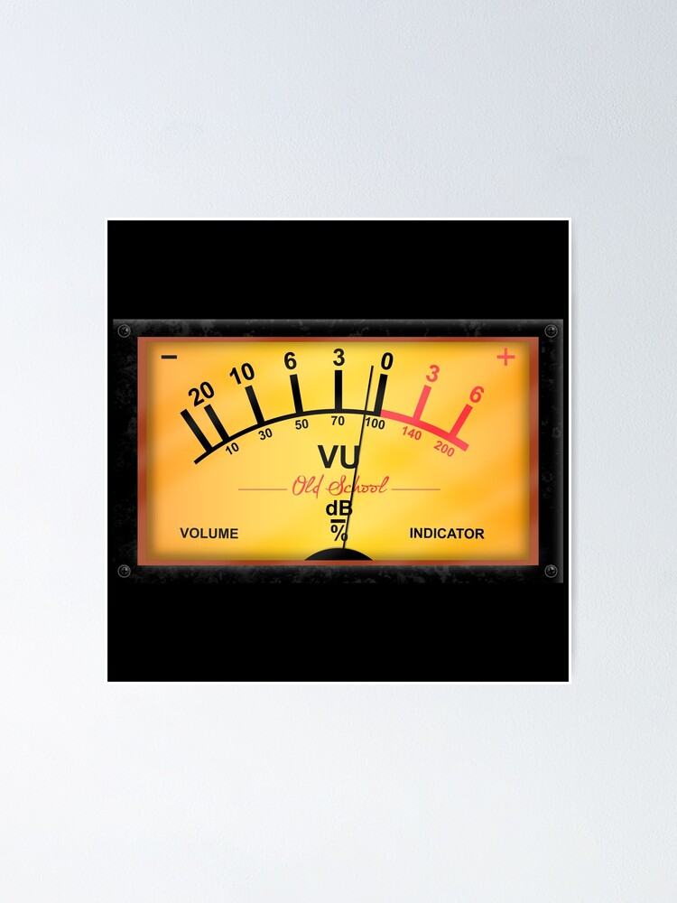 "Old-School Audiophile" Poster for Sale by Petrol Blue | Redbubble