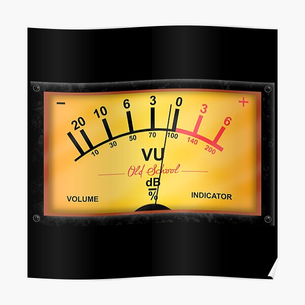 "Old-School Audiophile" Poster for Sale by petrol-blue | Redbubble