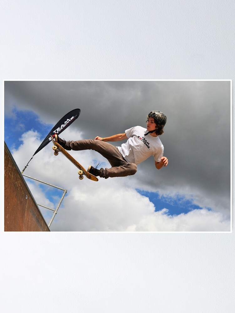 "Skateboarding" Poster by richard49 | Redbubble