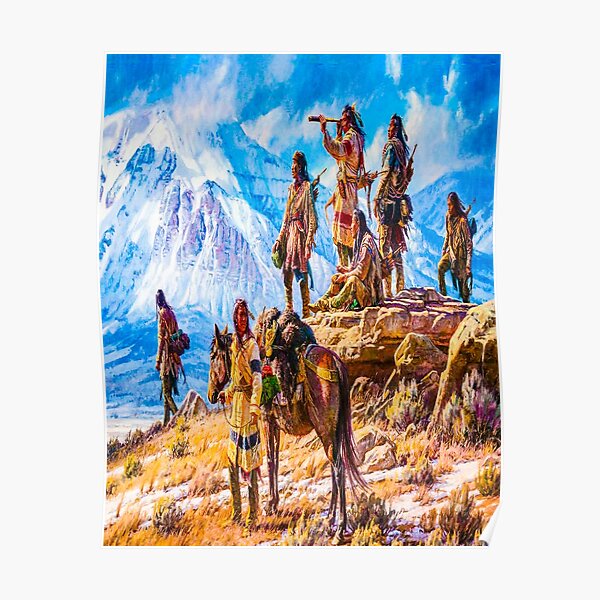 " fwc 4205 native american" Poster by fwc-usa-company | Redbubble
