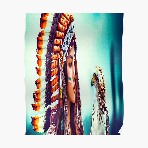 " fwc 4209 native american" Poster for Sale by fwc-usa-company | Redbubble