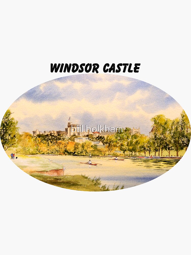 "Windsor Castle" Sticker for Sale by billholkham | Redbubble