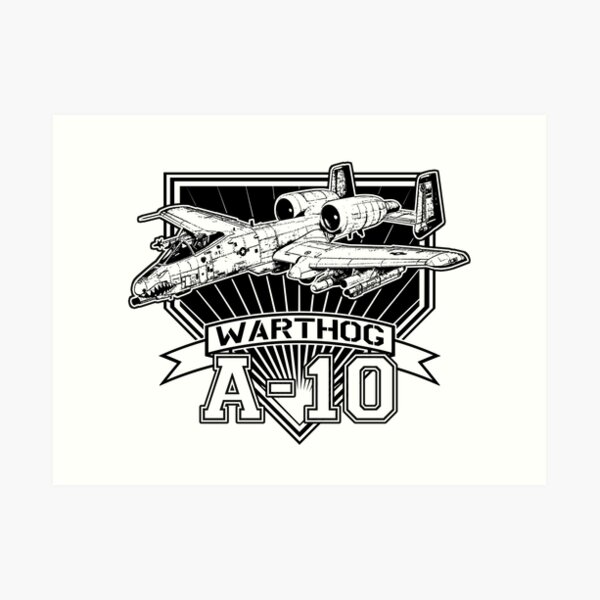 A10 Warthog Art Prints | Redbubble