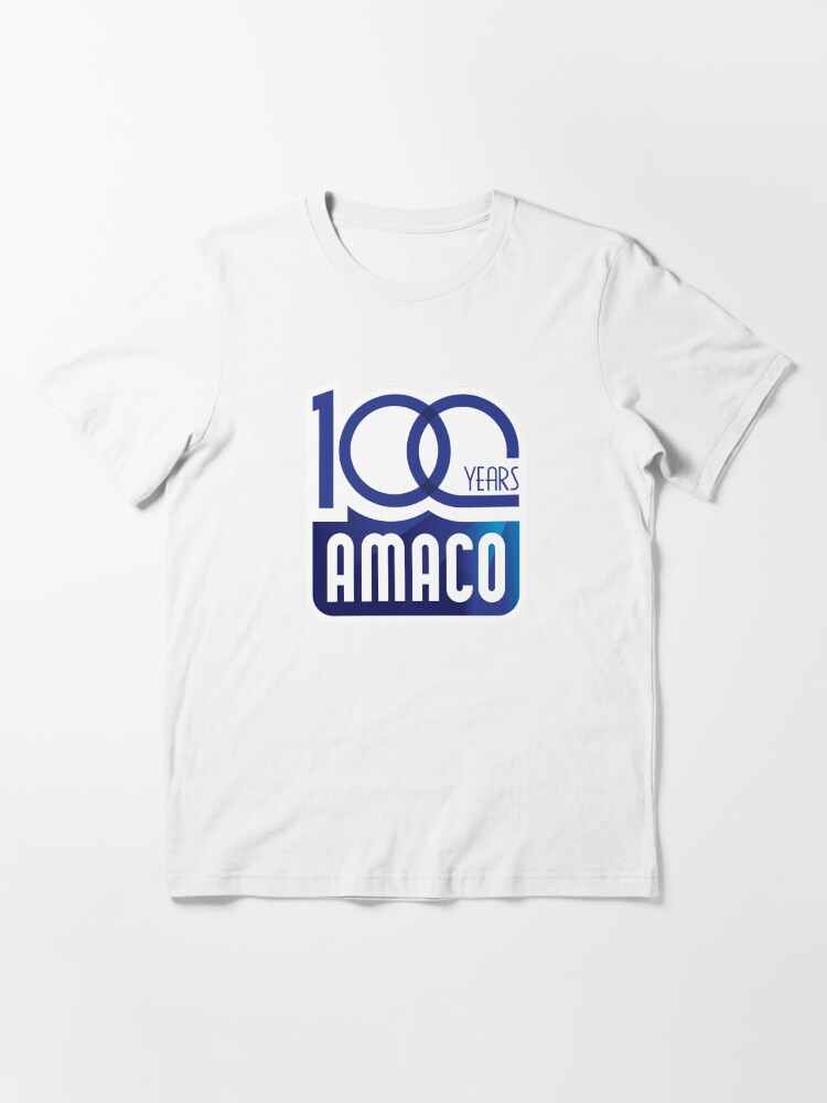 T-shirt « AMACO 100ème Logo Bleu Grand », par amacobrent | Redbubble