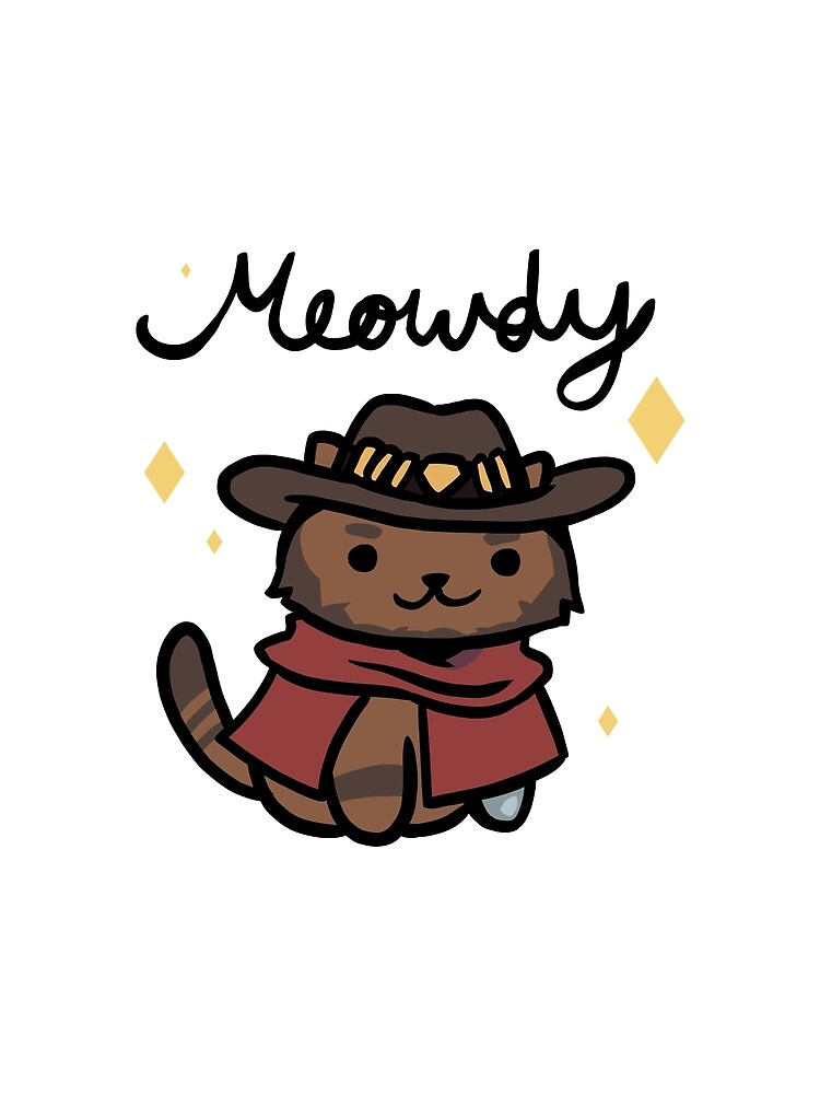 "Meowdy :3" T-shirt by djsadbean | Redbubble