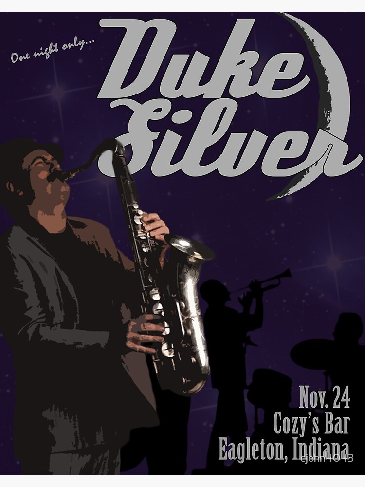 "Duke Silver" Art Print for Sale by cjohn4043 | Redbubble