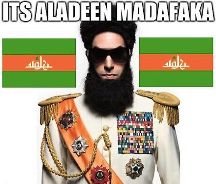"ALADEEN madafaka" by mister SaenZ | Redbubble