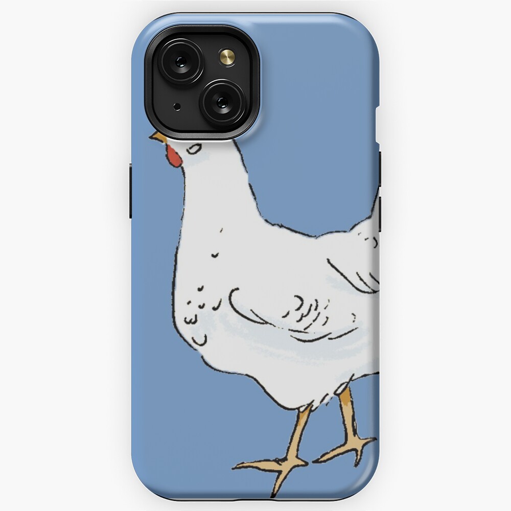"White Leghorn Chicken" Sticker for Sale by eleary | Redbubble