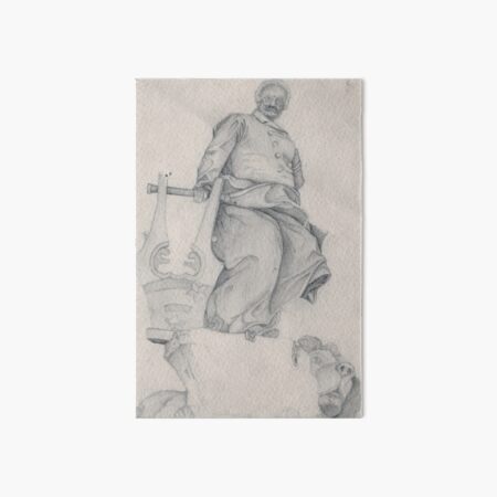 "Pencil Sketch Victor Hugo statue Rome" Art Board Print by GradyRule ...