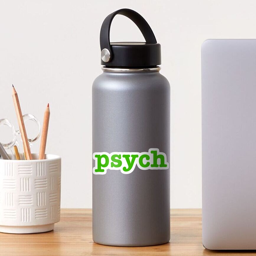 "Psych Tv Show" Sticker for Sale by irvinalcira | Redbubble