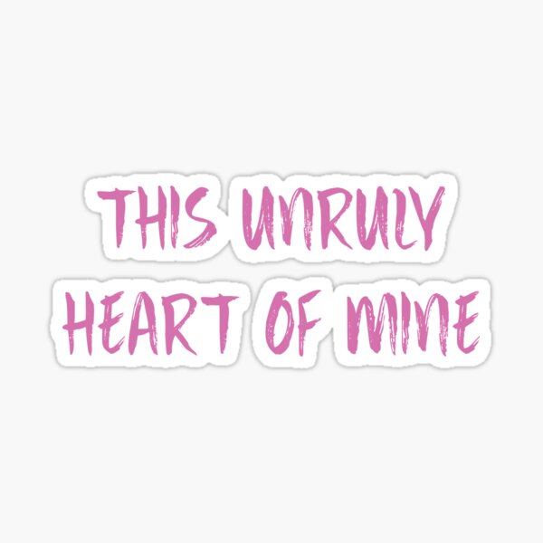 "The Prom - This Unruly Heart of Mine" Sticker for Sale by broadway ...