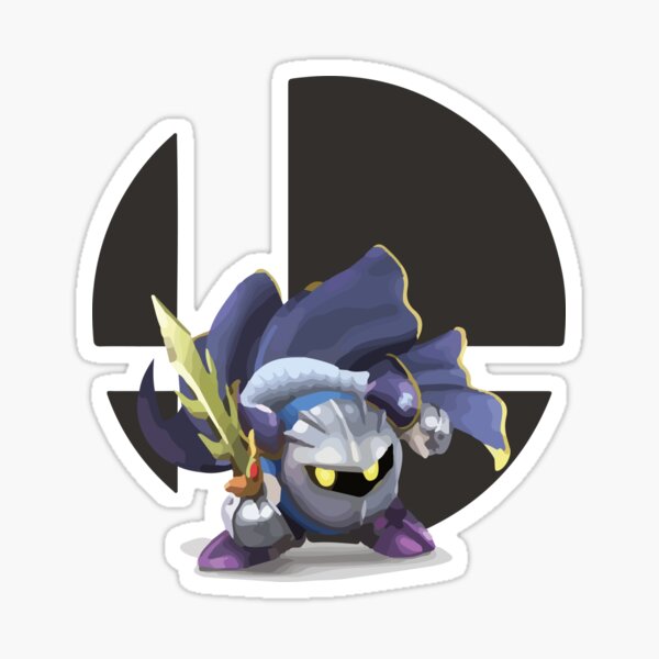 Meta Knight Stickers | Redbubble