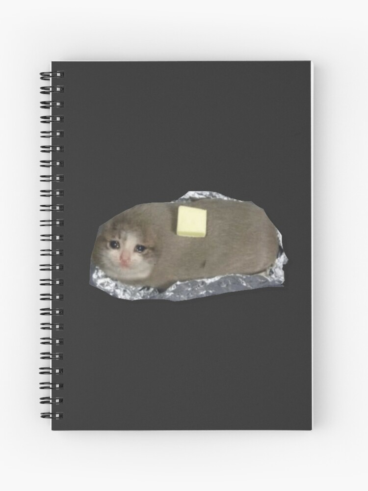 "crying baked potato cat" Journal for Sale by citrea | Redbubble
