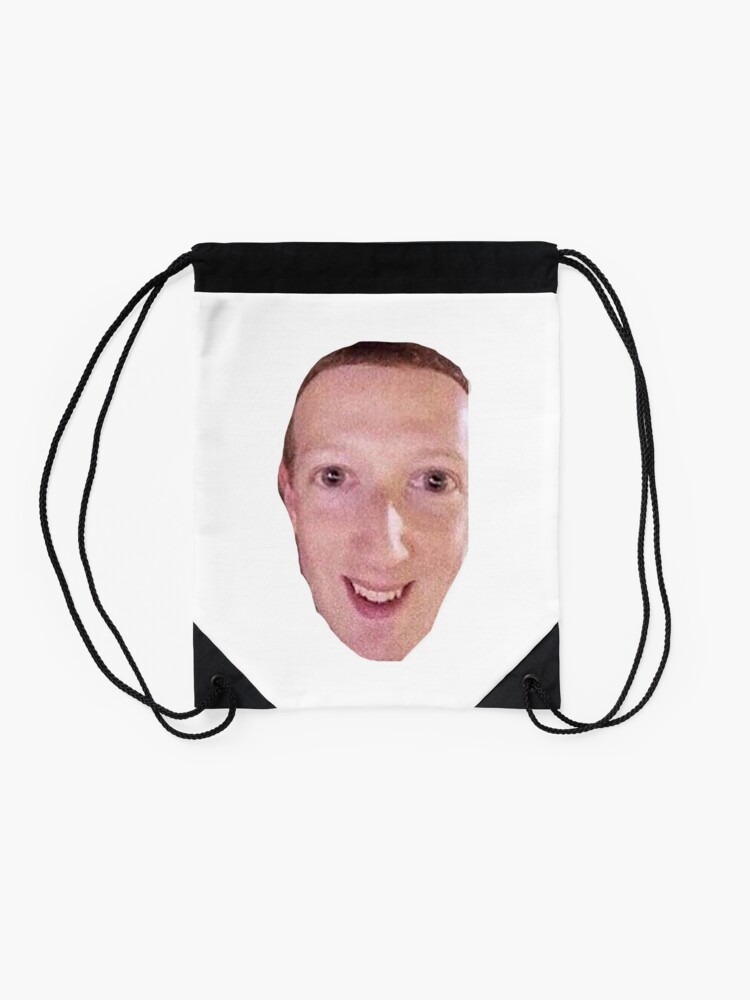 "Cursed Zucc" Drawstring Bag for Sale by citrea | Redbubble