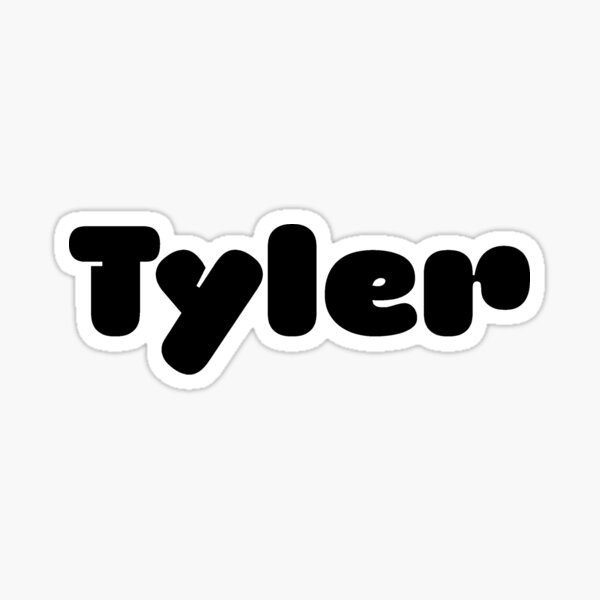 "Tyler" Sticker for Sale by Shalomjoy | Redbubble
