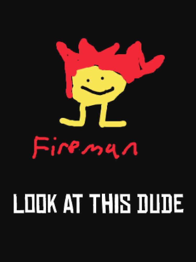 "fireman jerma" Essential T-Shirt for Sale by Mr4Eva | Redbubble