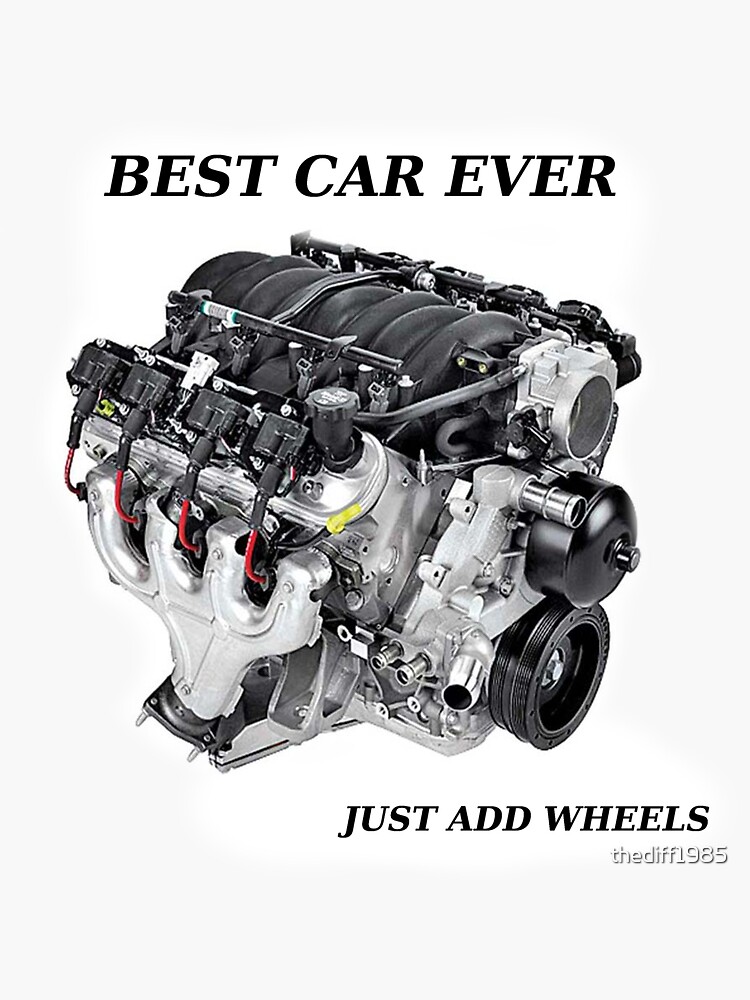 "ls engine " Sticker for Sale by thediff1985 | Redbubble