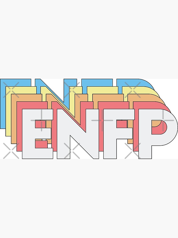 "ENFP" Poster by Lightfield | Redbubble