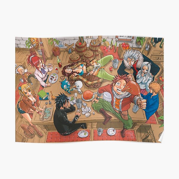 "Fairy Tail Guild" Poster by terpres | Redbubble